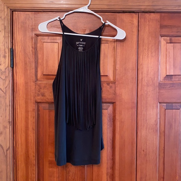 American Eagle Outfitters | Tops | Super Cute Fringe Top | Poshmark